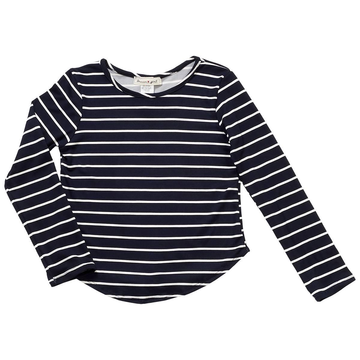 Click here for Girls (7-12) Dream Girl Long Sleeve Stripe Tee prices