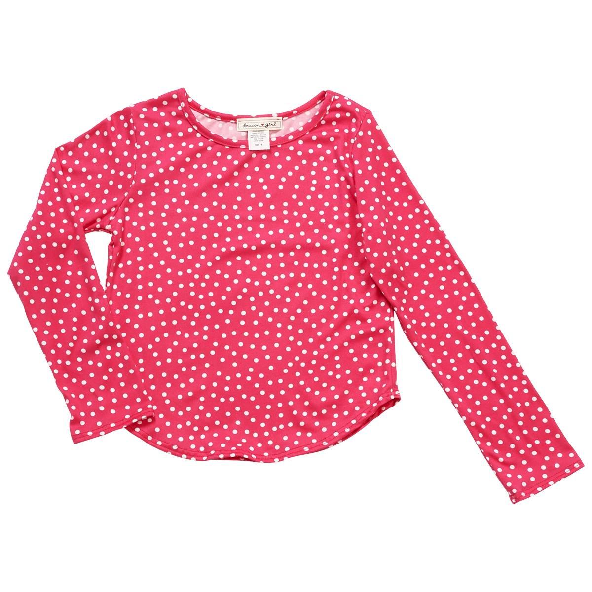 Click here for Girls (7-12) Dream Girl Long Sleeve Polka Dot Yumm... prices