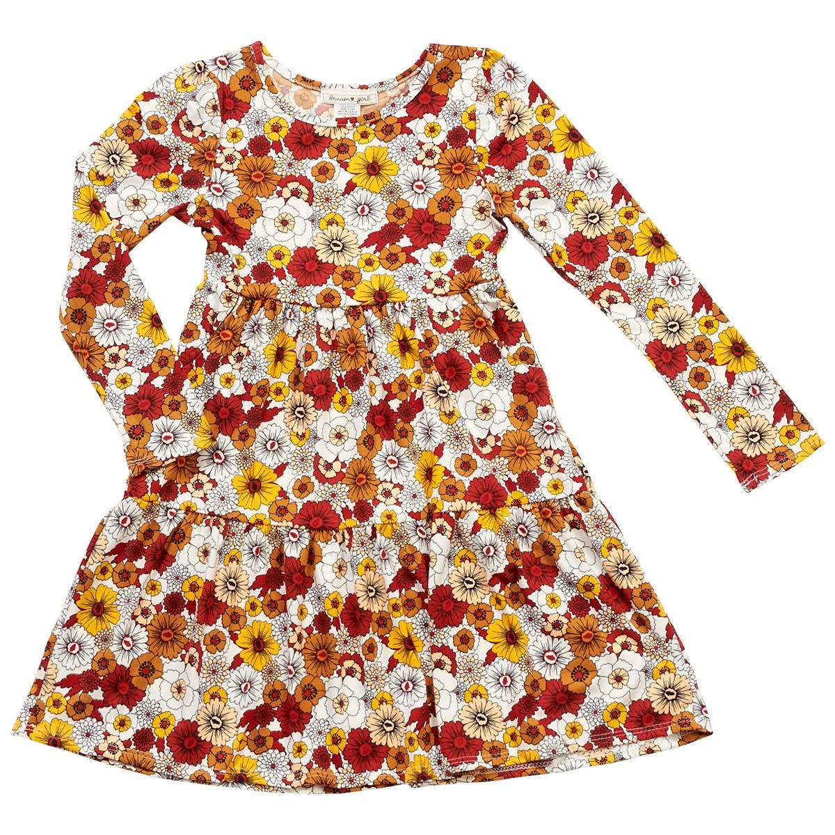 Click here for Girls (7-12) Dream Girl Long Sleeve Floral Yummy D... prices