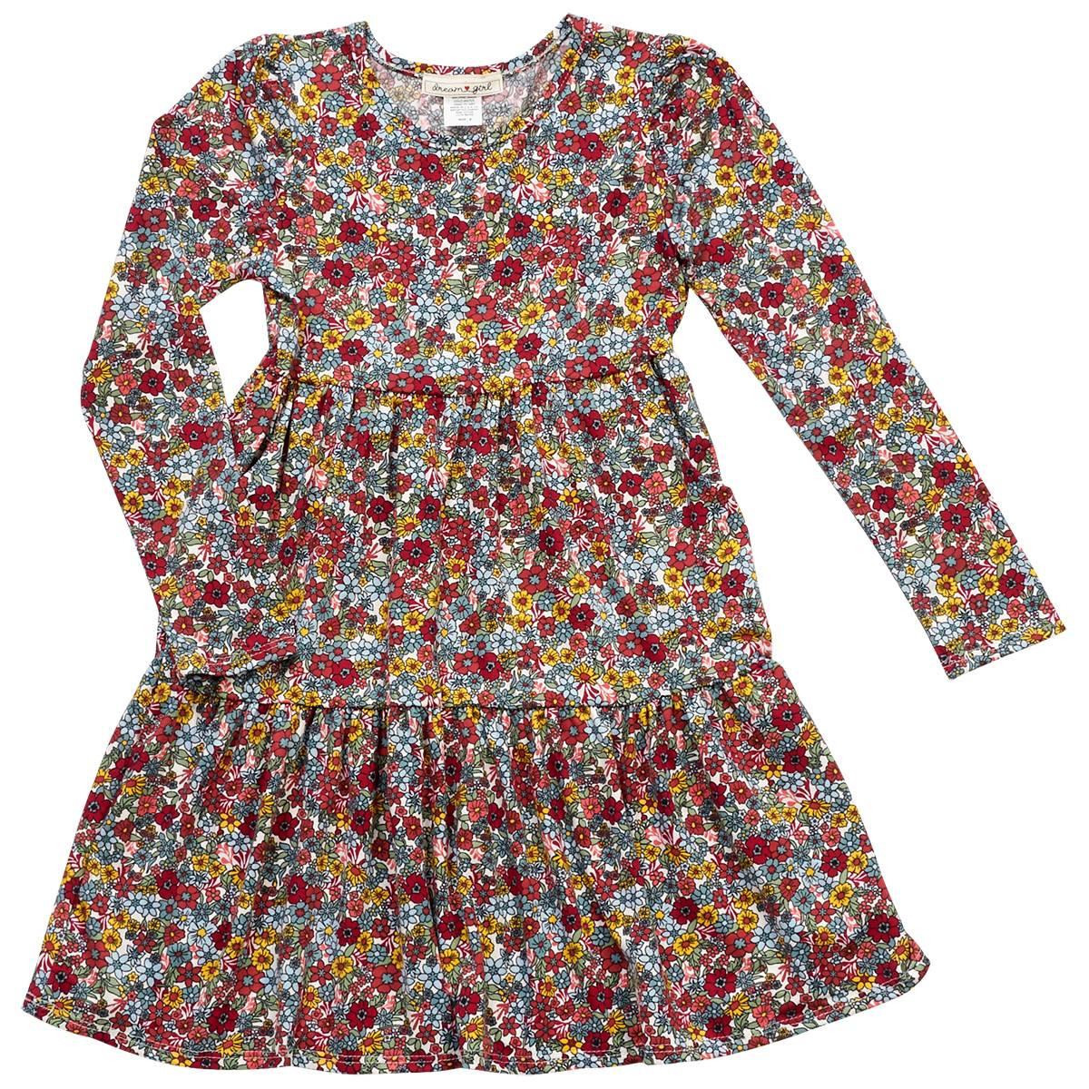 Click here for Girls (7-12) Dream Girl Long Sleeve Ditsy Floral Y... prices