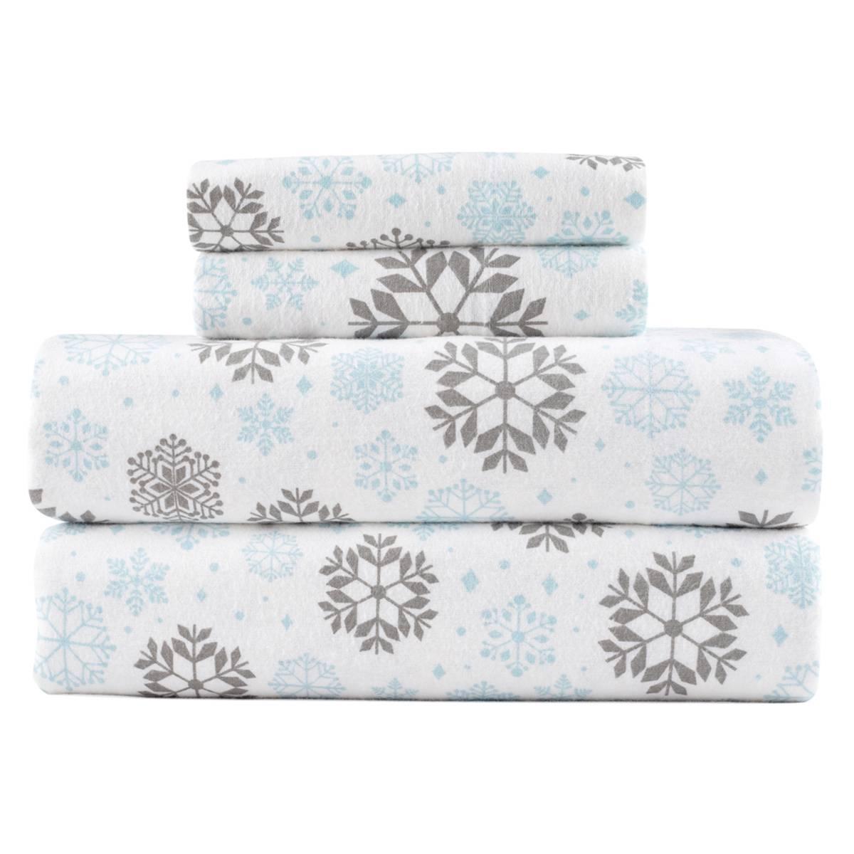 Click here for Kathy Ireland 100 Turkish Cotton Flannel Snowflake... prices