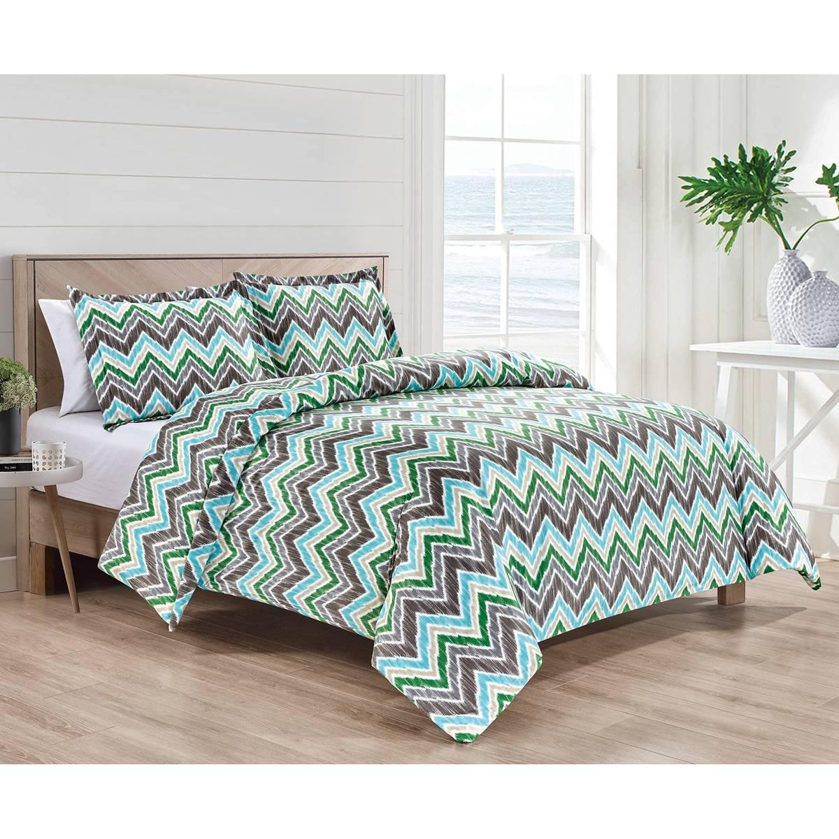 Click here for Bibb Home 1800 Series Darcy 3pc. Duvet Cover Set prices
