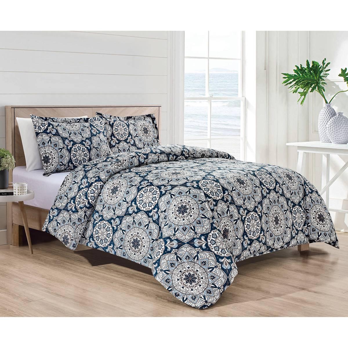 Click here for Bibb Home Alexander 4pc. Duvet & Down Alternative... prices