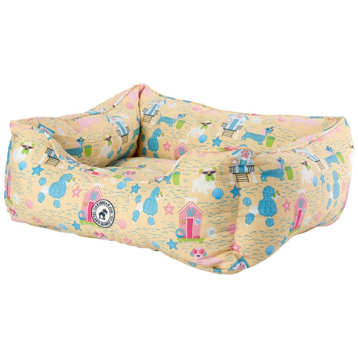 Click here for CJ Cotton 25in. Dog Shells Cuddler Pet Bed prices