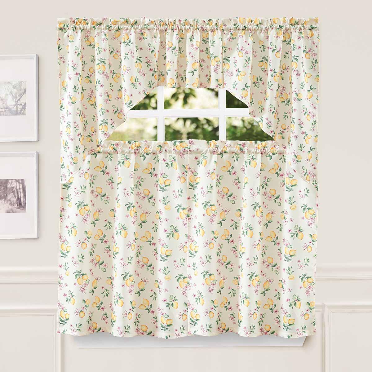 Click here for Laura Ashley(R) Lemon Floral Valance prices