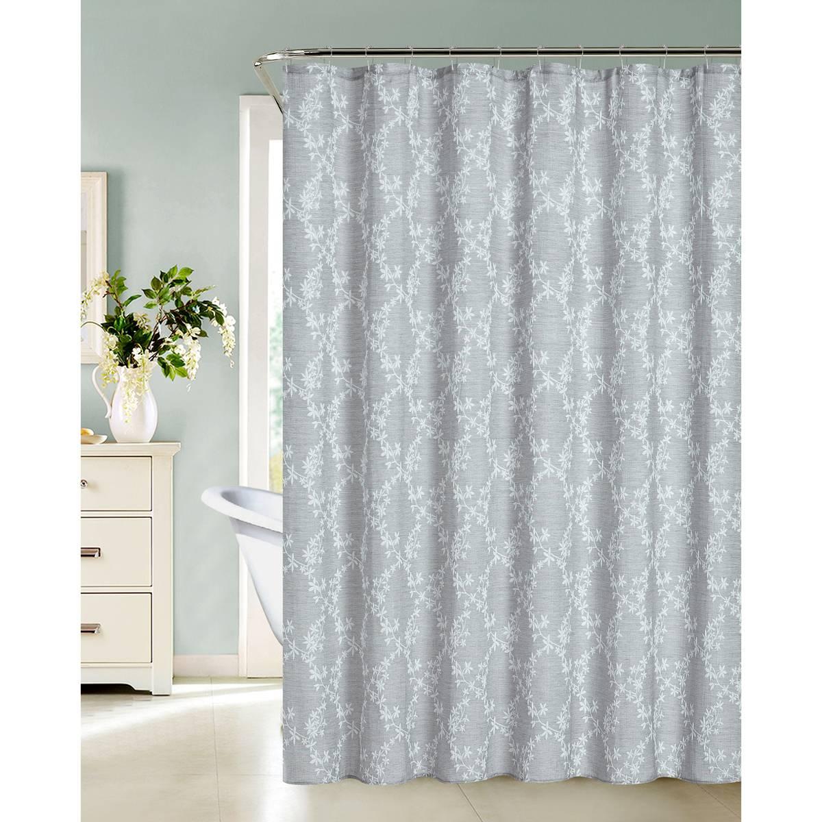 Click here for Vine Lattice Woven Shower Curtain prices