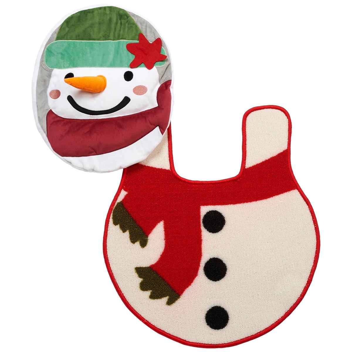 Click here for Jack Frost Toilet Lid & Rug Set prices
