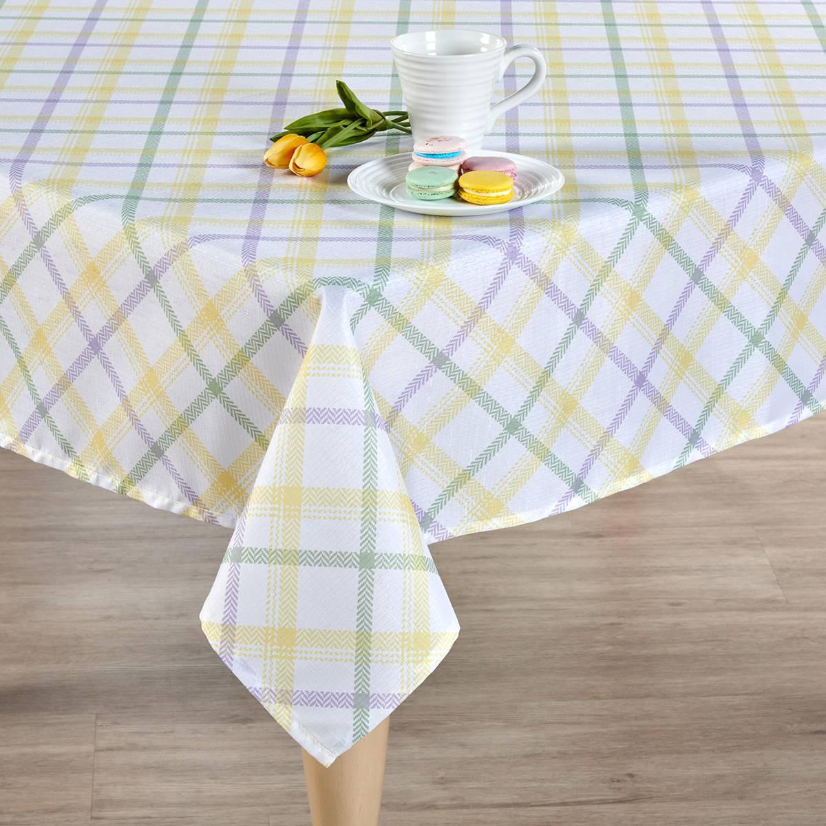 Click here for Blossom Plaid Tablecloth prices