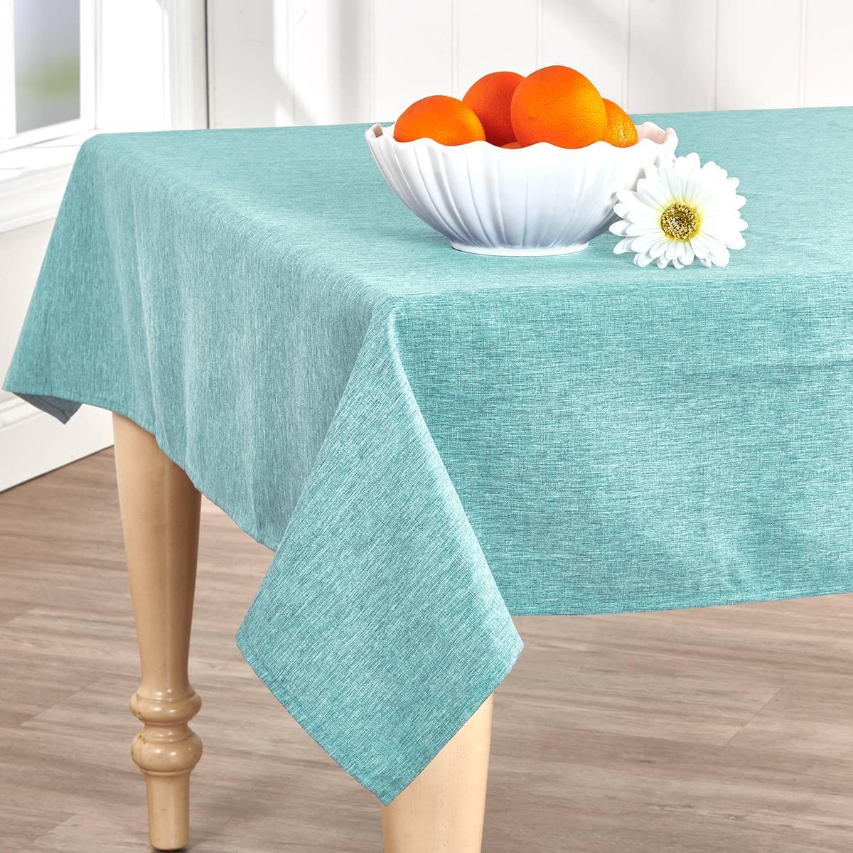 Click here for Oxford Solid Aqua Indoor/Outdoor Tablecloth prices