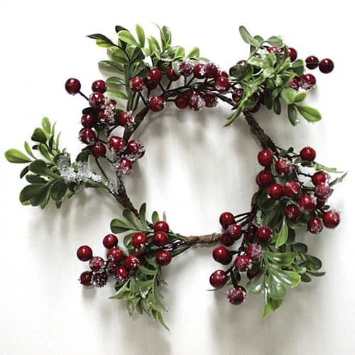 Click here for A Cheerful Giver(R) 9in. Frosted Cranberry Candle... prices