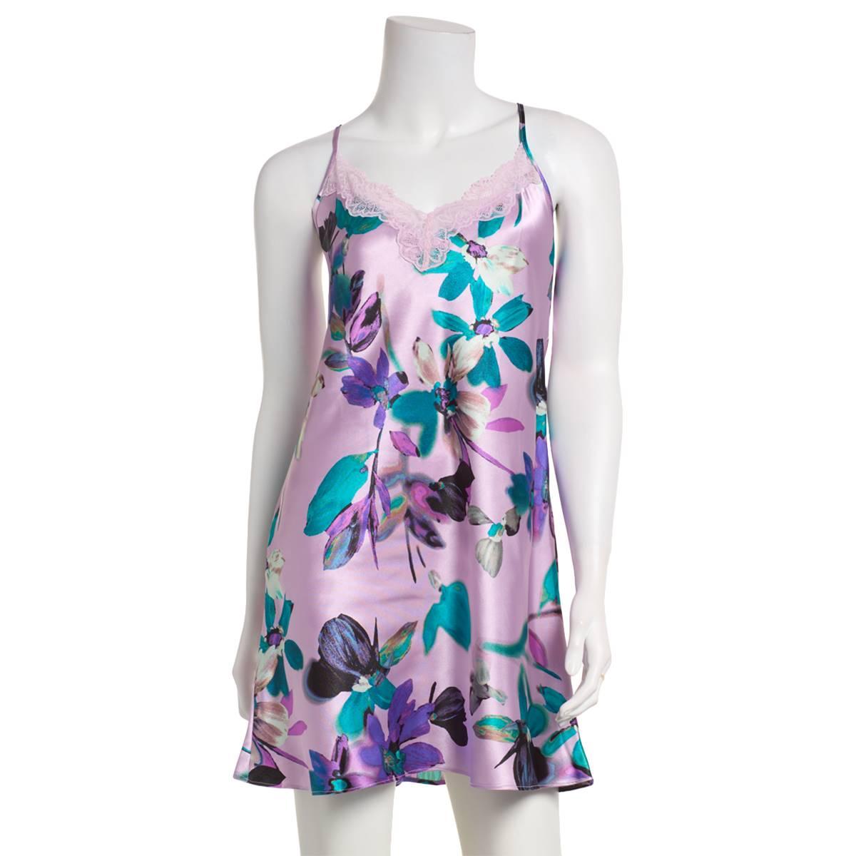 Click here for Womens Linea Donatella Kianna Satin Floral Chemise prices