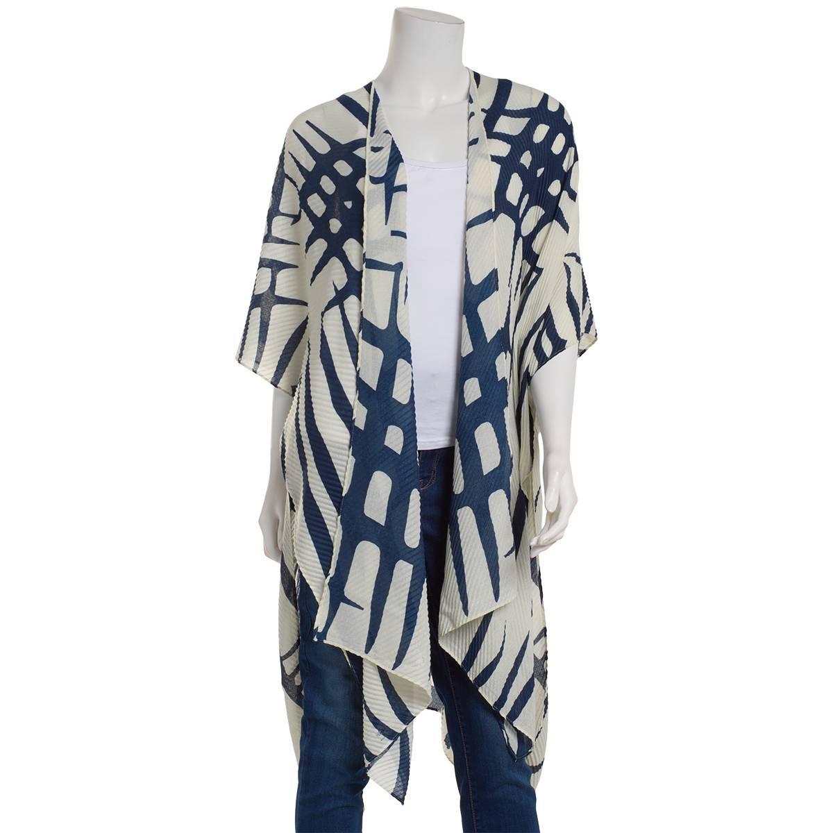 Click here for Womens Modena Lightweight Abstract Kimono prices