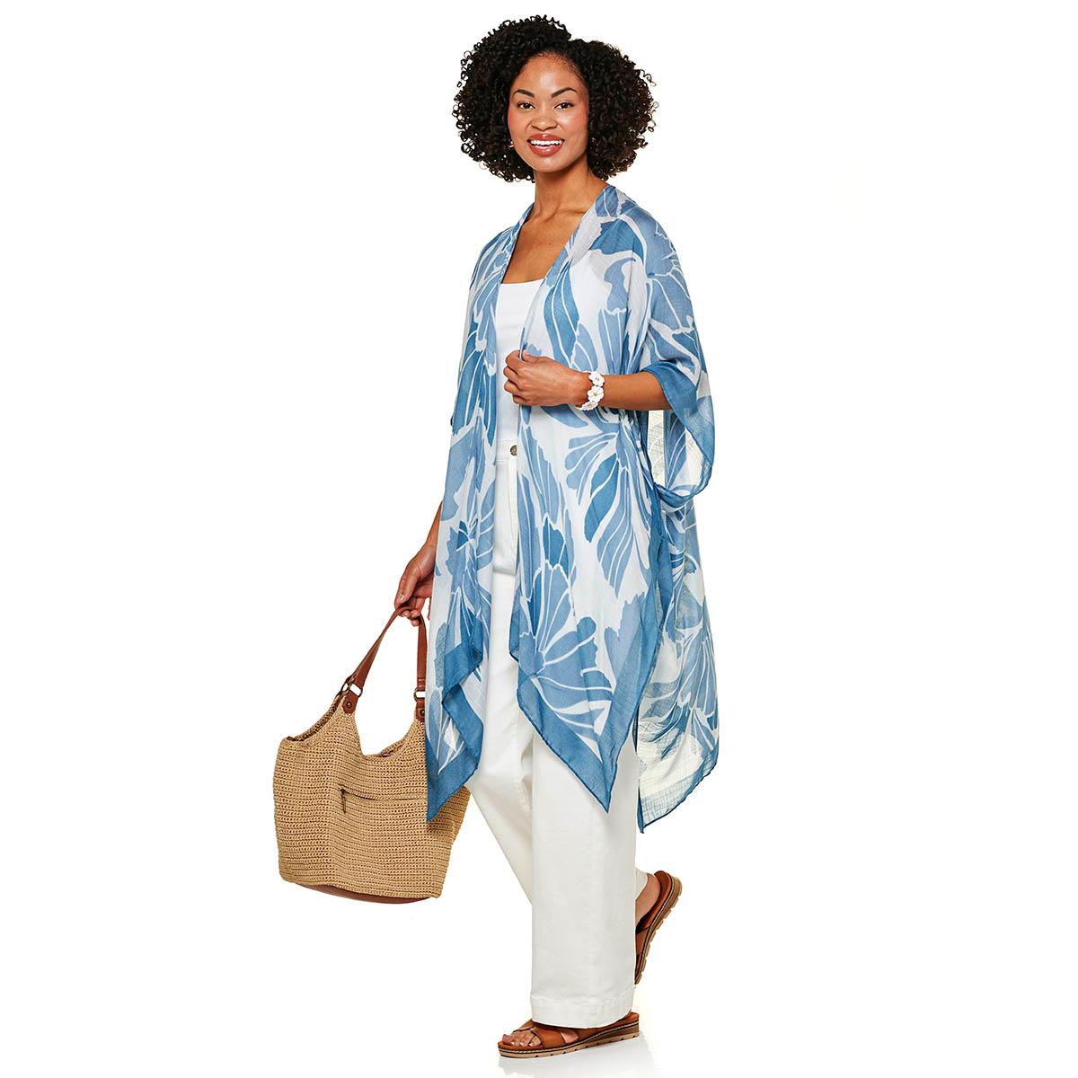 Click here for Womens Modena Floral Kimono prices