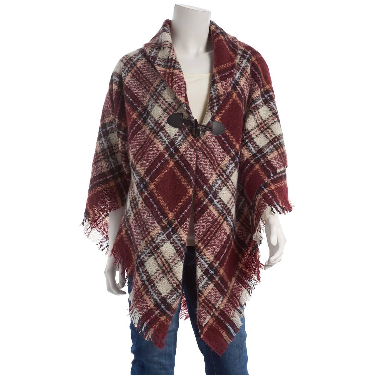 Click here for Womens Altare Plaid Cape w/ Toggle prices