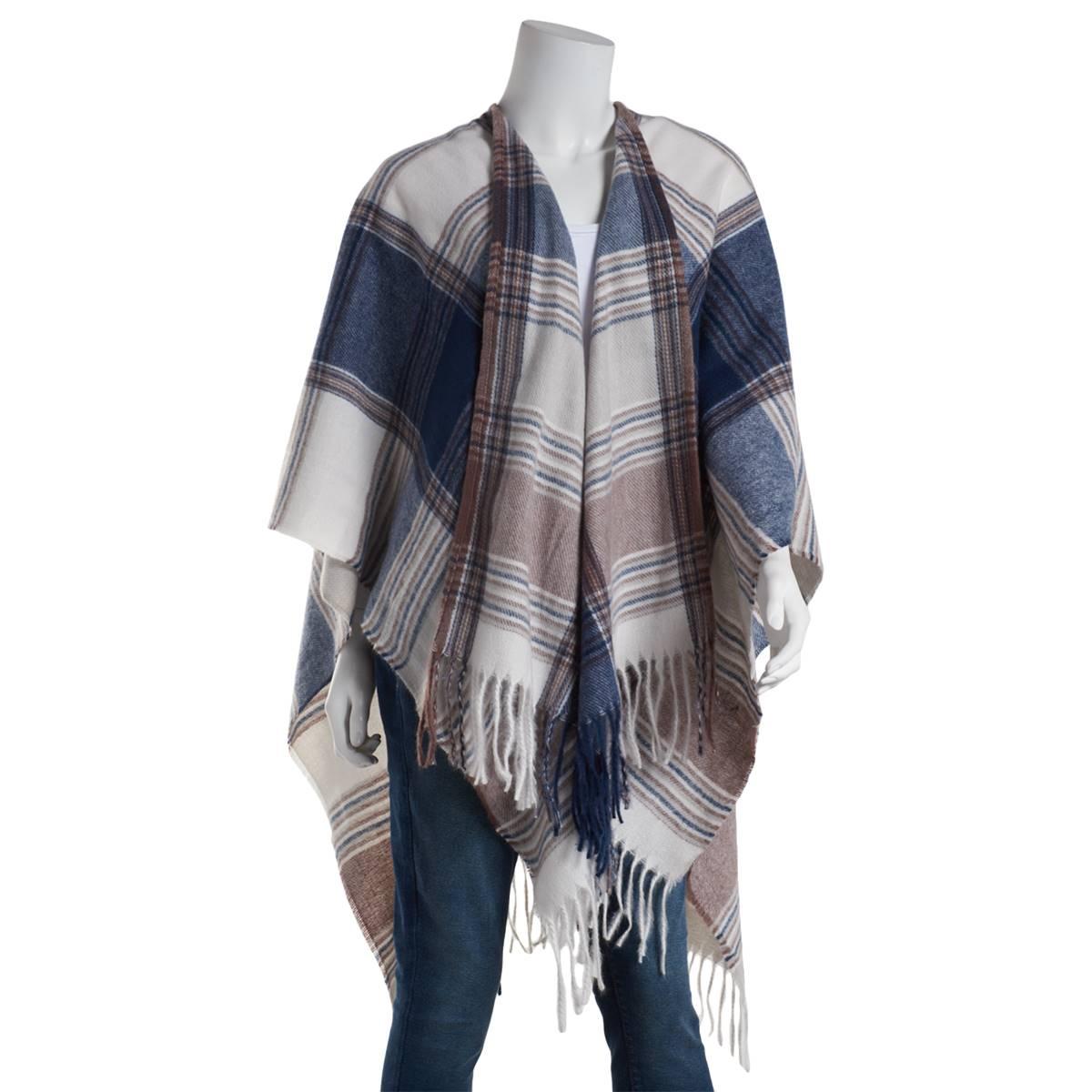 Click here for Womens Altare Plaid Ruana prices