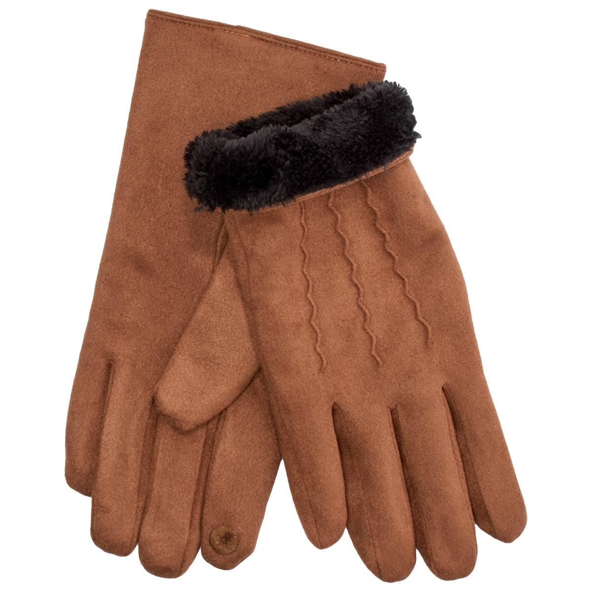 Click here for Mens Warmlite(R) Suede Ultra Plush Lined Dress Glo... prices