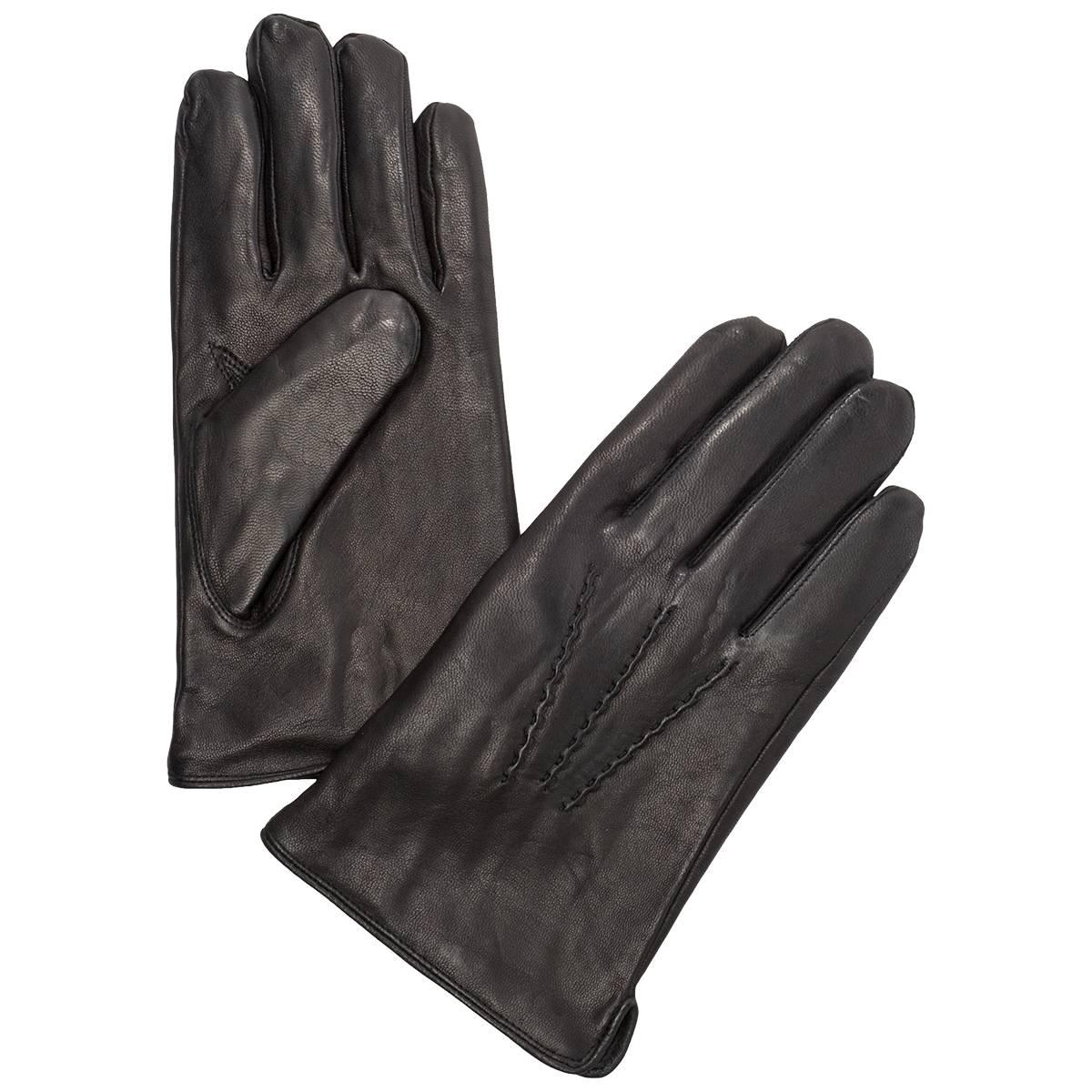 Click here for Mens Preswick & Moore(R) Microfleece Gloves - Blac... prices