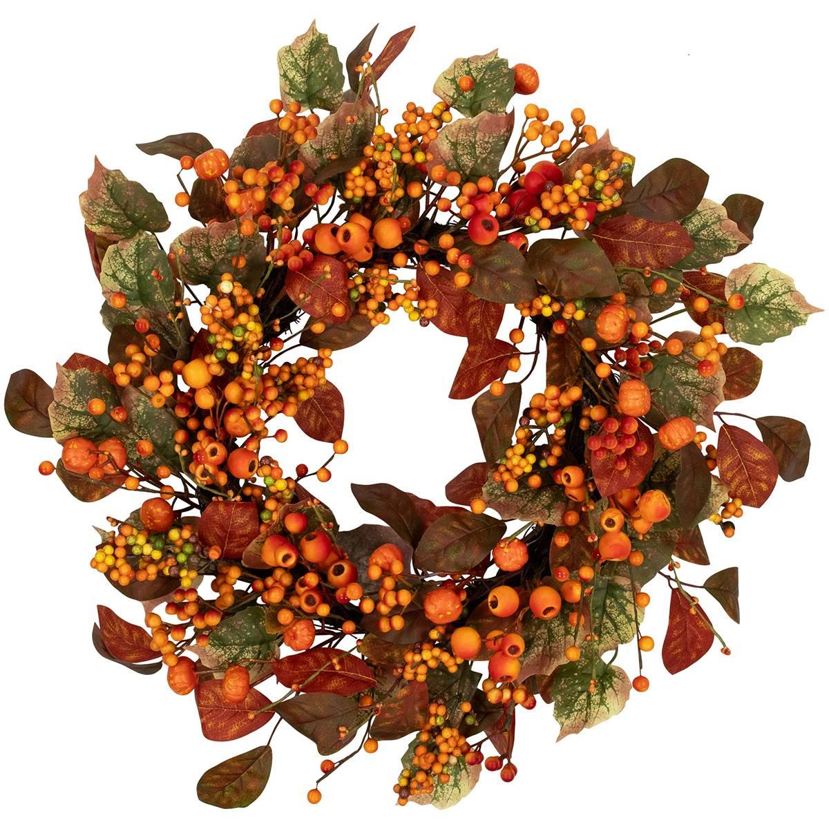 Click here for Northlight 24in. Mini Gourds & Berries Fall Harves... prices