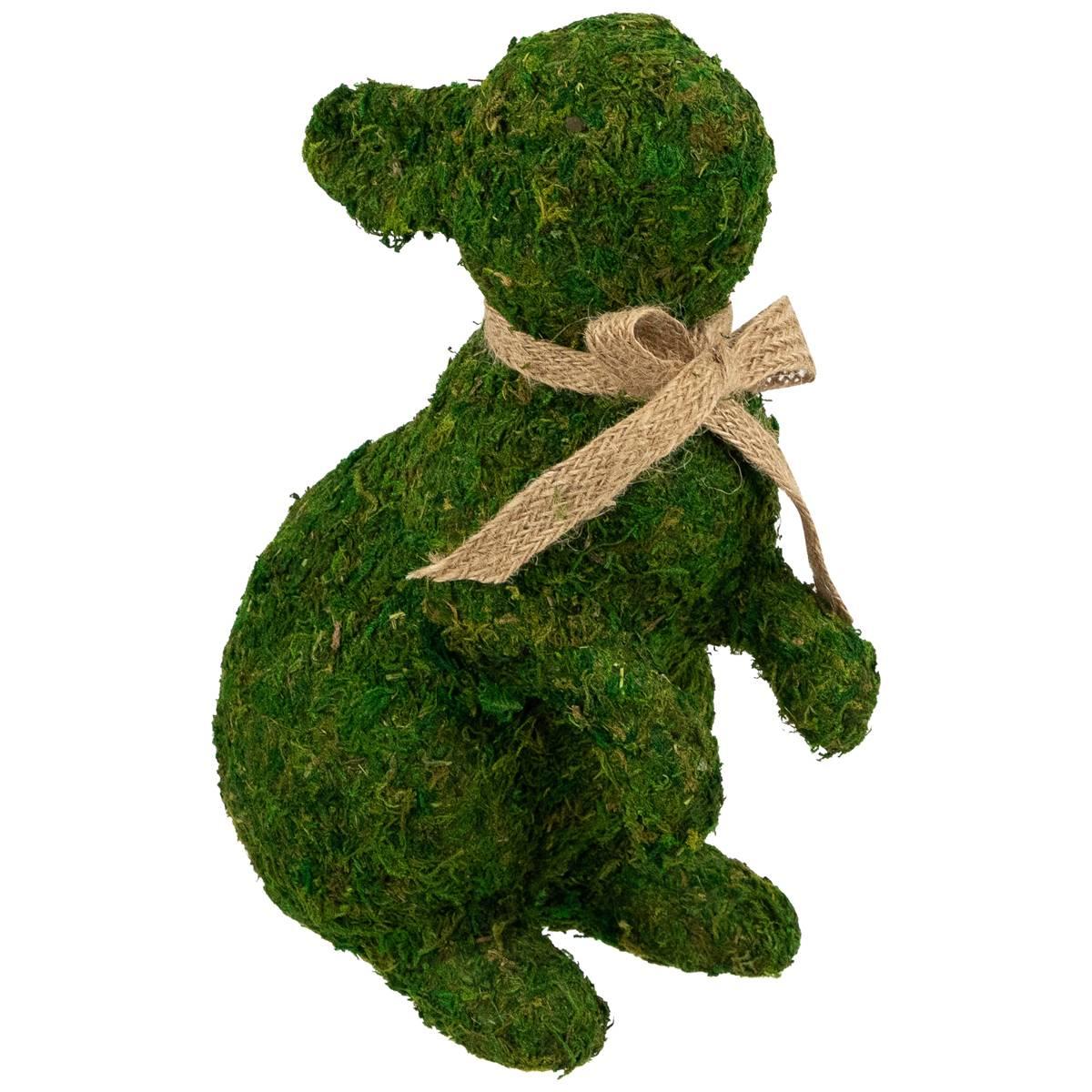 Northlight Seasonal Standing Moss Easter Rabbit Figurine
