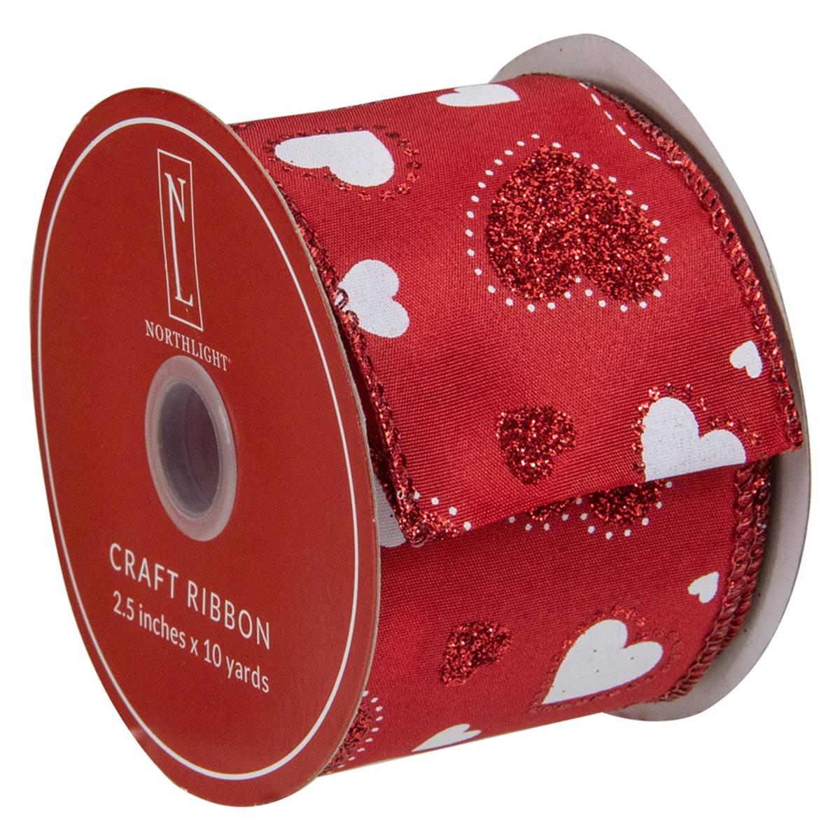 Click here for Northlight Seasonal 30ft. Glittered Hearts Craft R... prices