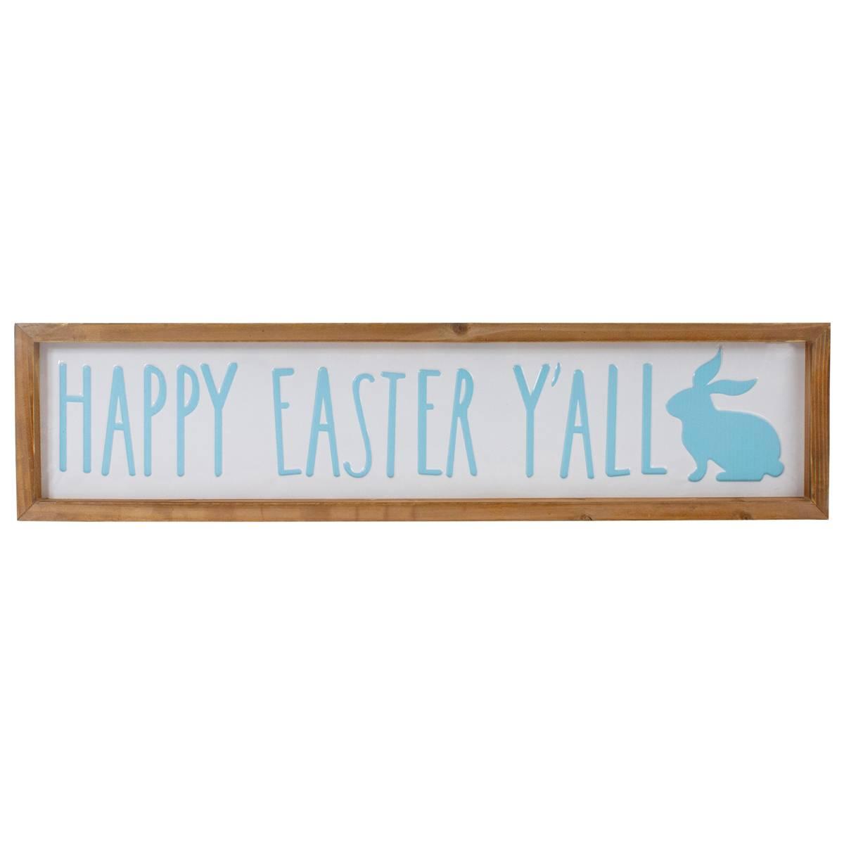 Click here for Northlight Seasonal Wooden Framed Happy Easter YAl... prices