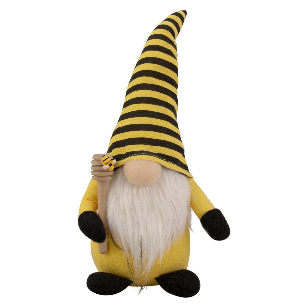 Northlight 10in Yellow And Black Bumblebee Gnome  One Size  Yellow