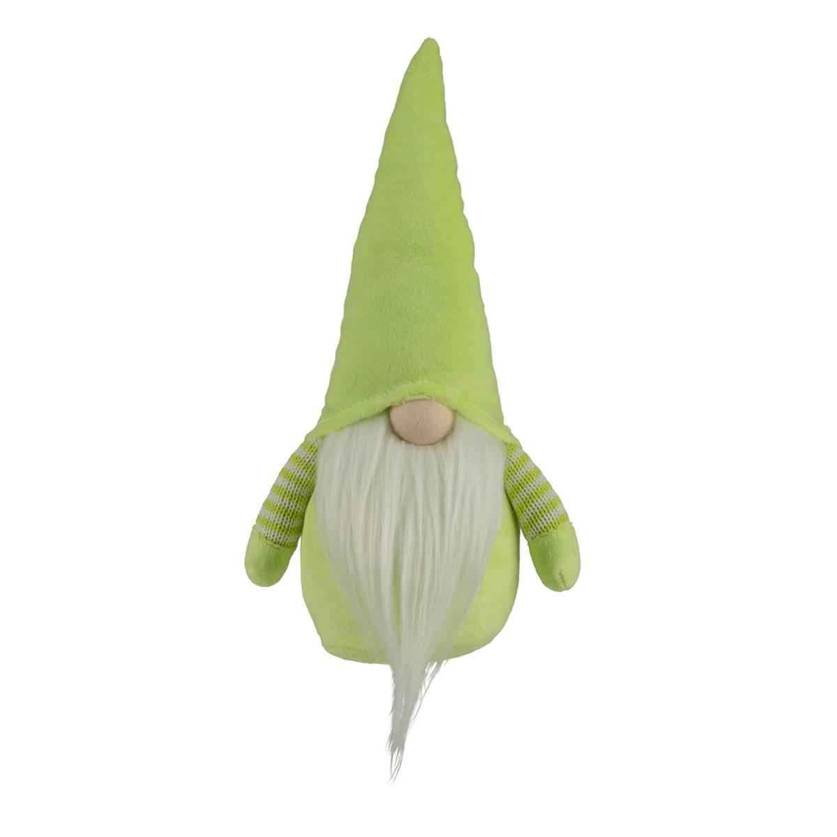 Northlight 12in Lime Green And White Spring Gnome  One Size  Green