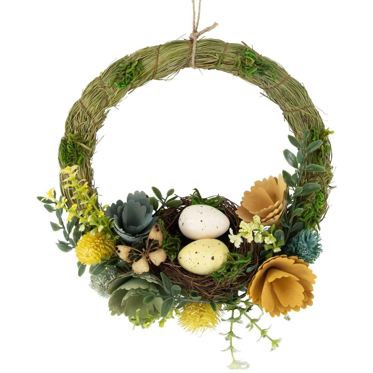 Click here for Northlight Seasonal Easter Eggs & Bird Nest Wreath prices