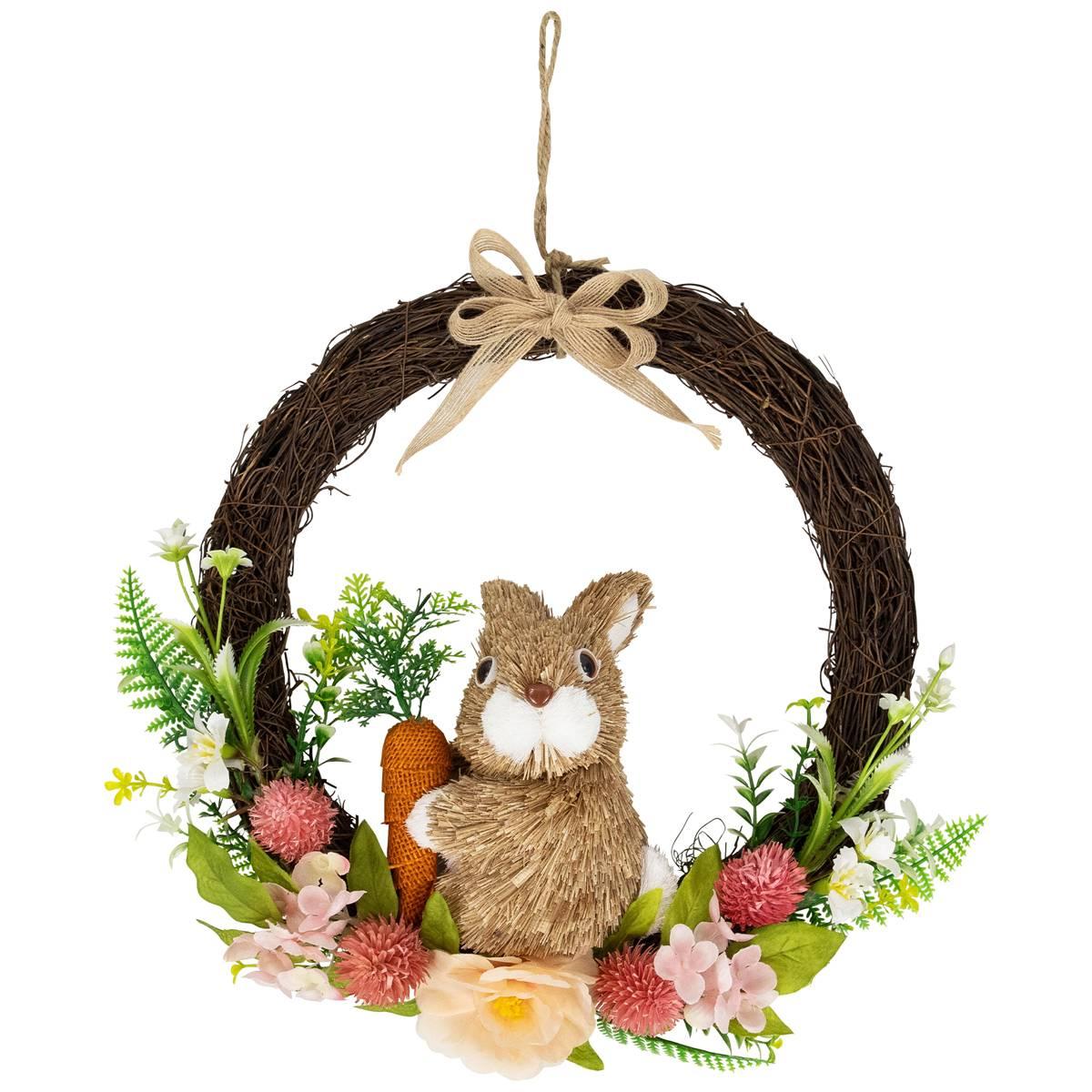 Click here for Northlight Seasonal Floral Grapevine & Bunny Easte... prices