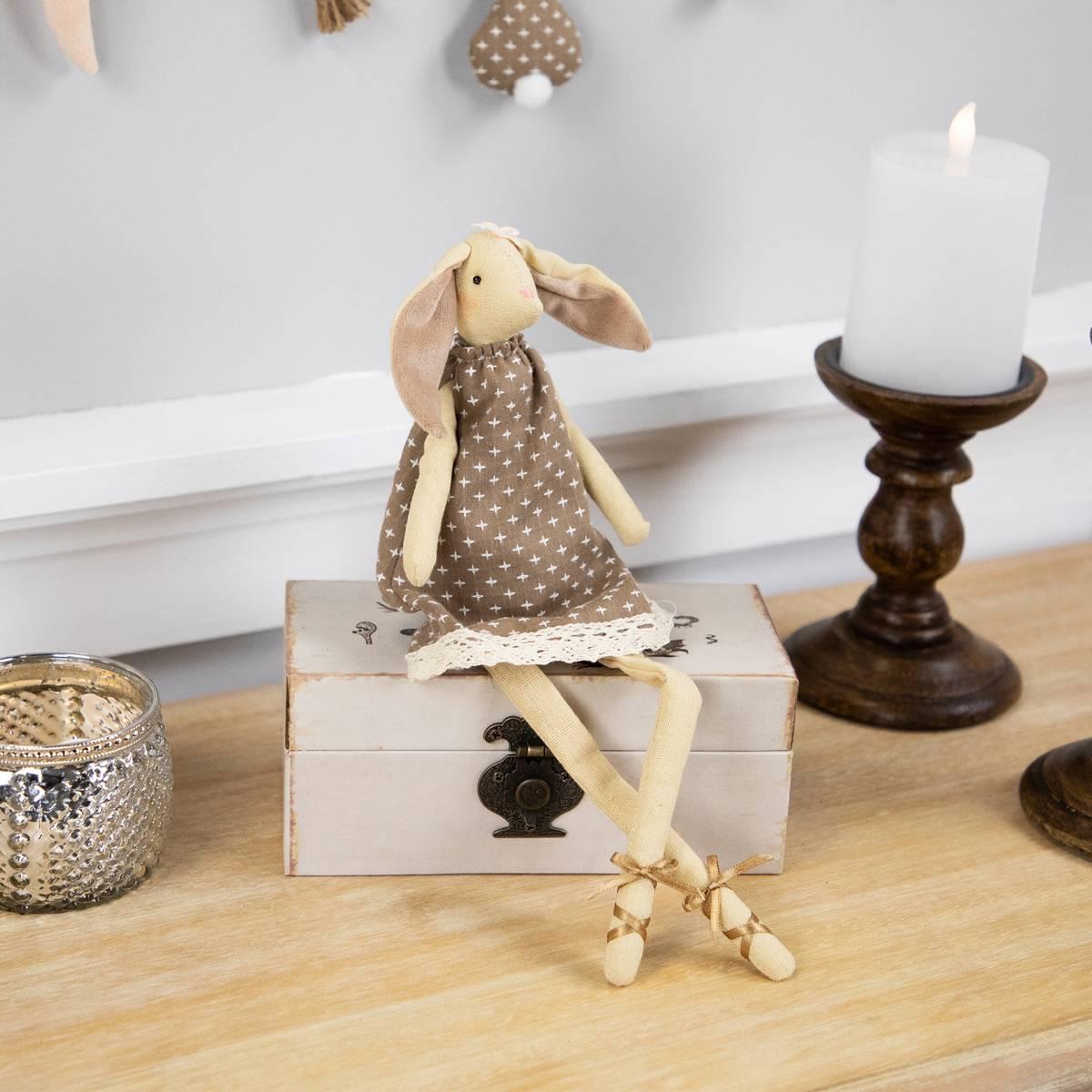 Click here for Northlight Seasonal Sitting Ballerina Girl Bunny E... prices