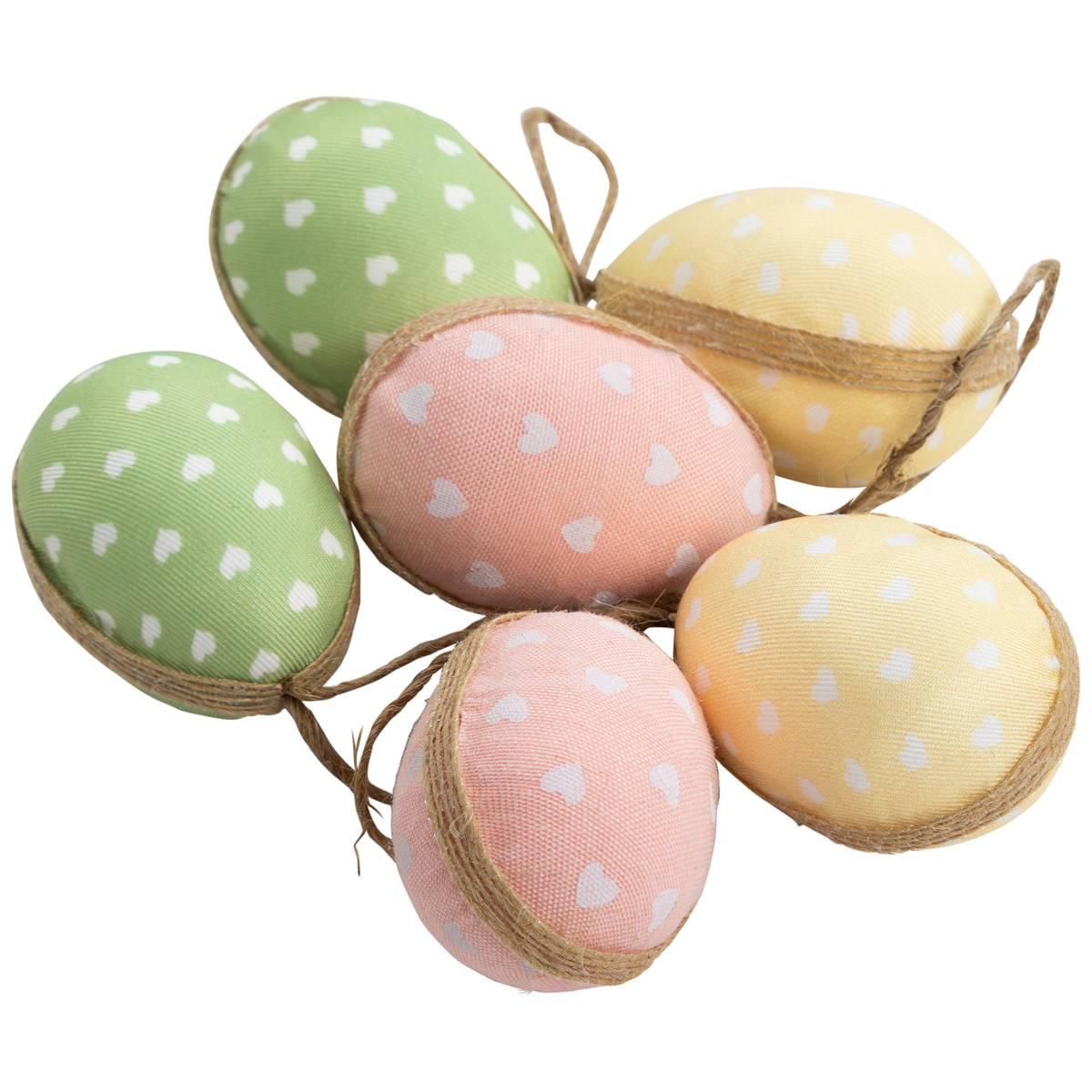 Click here for Northlight Seasonal Pastel Easter Egg Ornaments prices