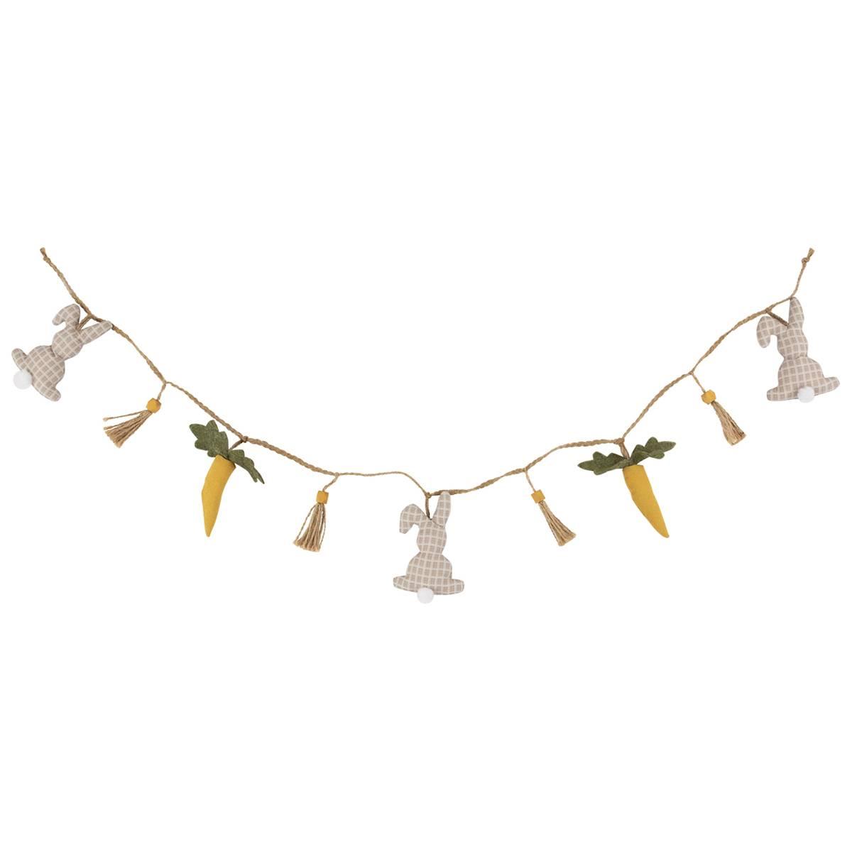 Click here for Northlight Seasonal Plush Rabbit & Carrot Twine Ea... prices