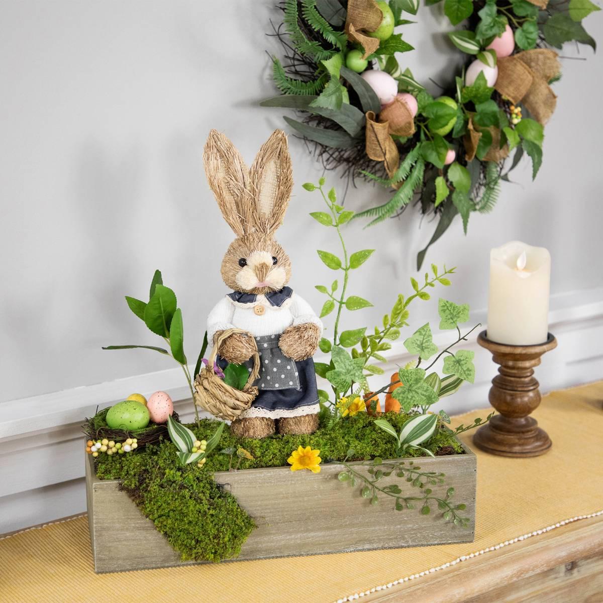 Click here for Northlight Seasonal Boxed Garden w/ Bunny Easter D... prices