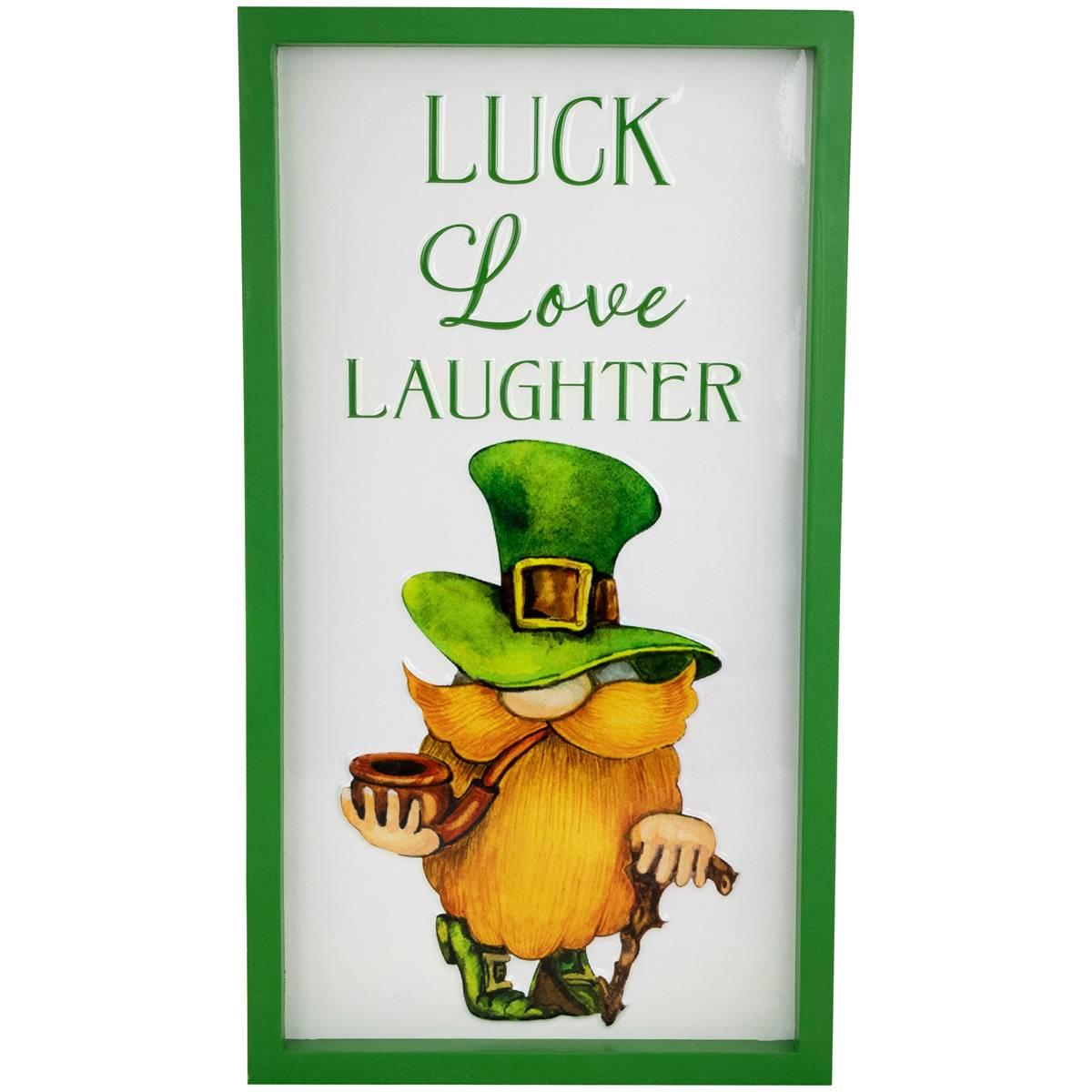 Click here for Northlight Seasonal Luck Love Laughter St. Patrick... prices