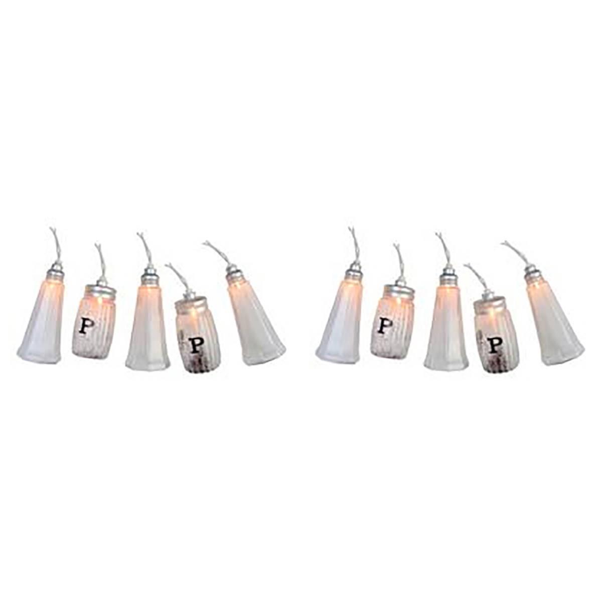 Click here for Sienna Salt and Pepper Shaker Garden Patio String... prices