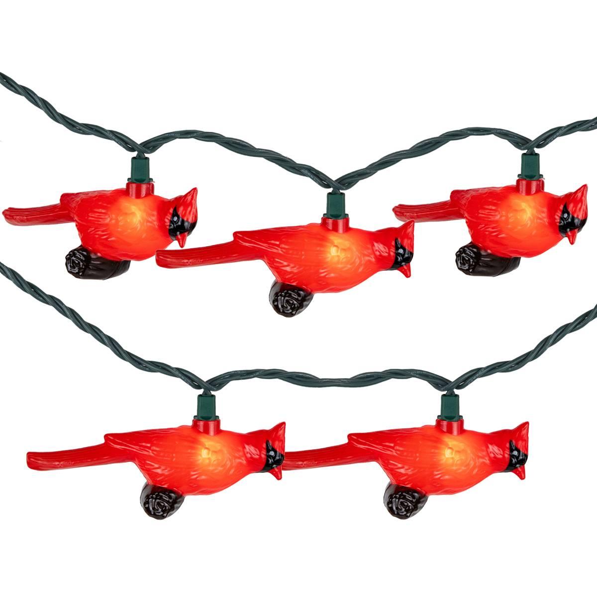 Click here for Northlight Seasonal 6ft. Cardinal Patio String Lig... prices