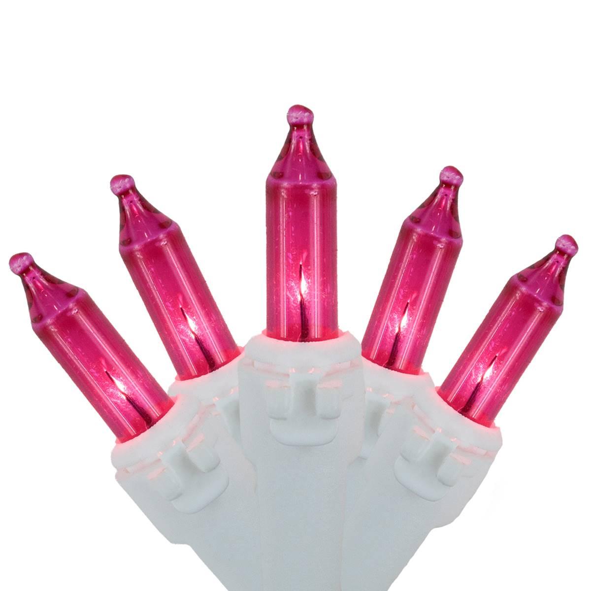 Click here for Northlight Seasonal 7ft. Pink Christmas Light Set... prices