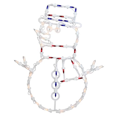 Click here for Northlight Seasonal 18in. Pre-Lit Snowman Window prices