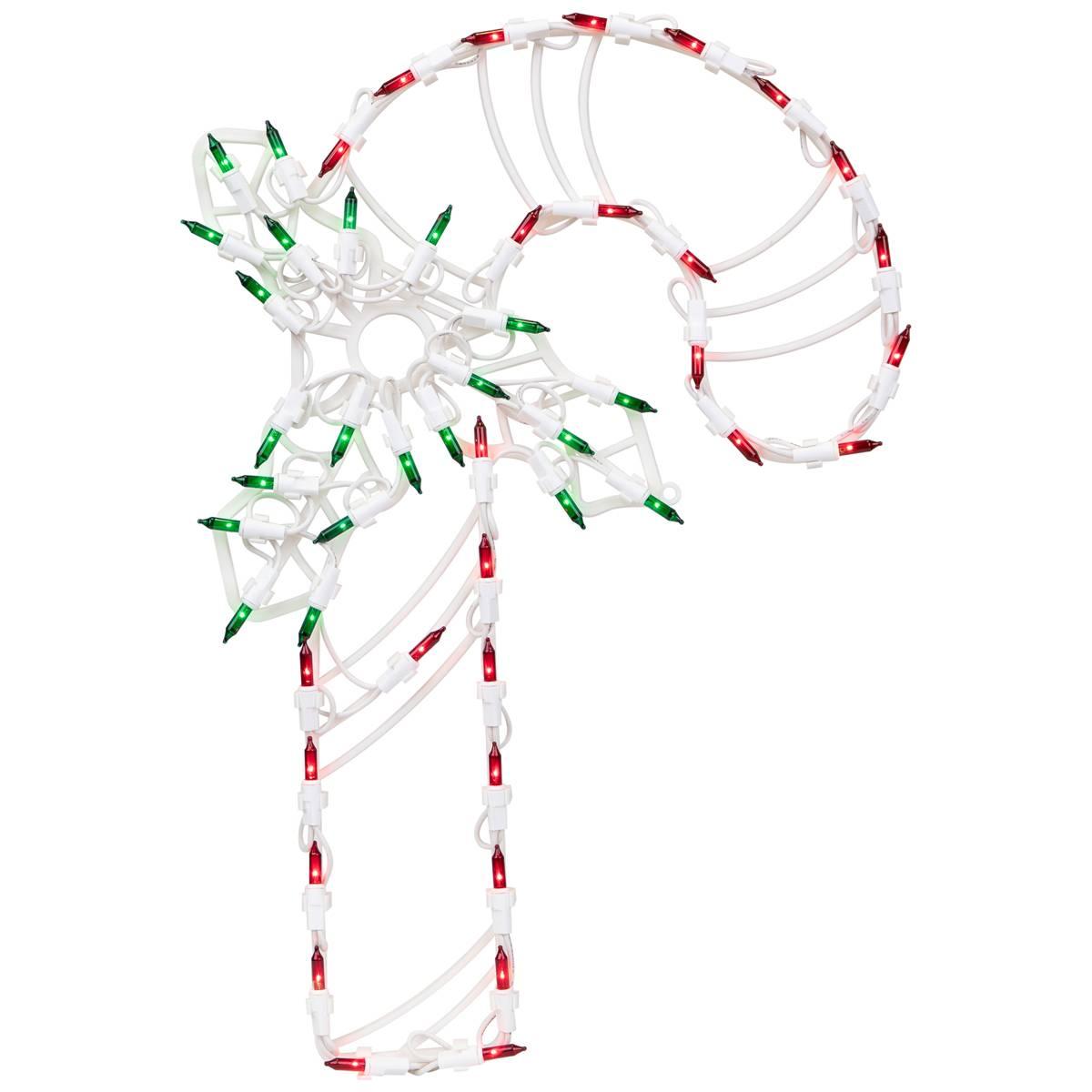 Click here for Northlight Seasonal 18in. Pre-Lit Candy Cane w/ Ho... prices