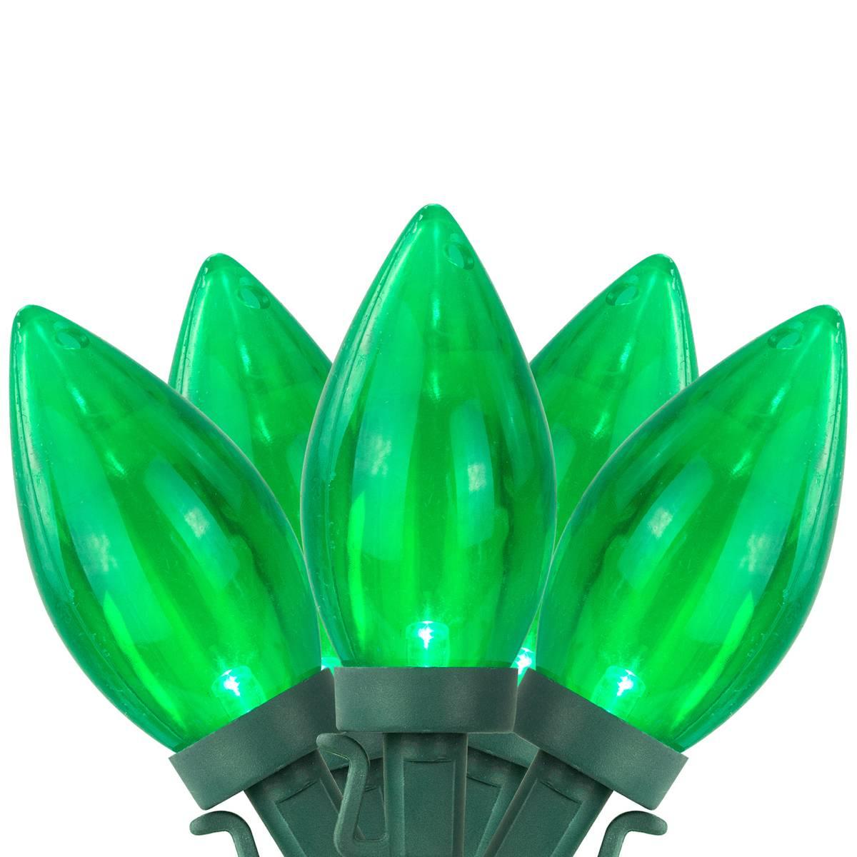 Click here for Northlight 25ct. Green LED C9 Christmas Light Set prices