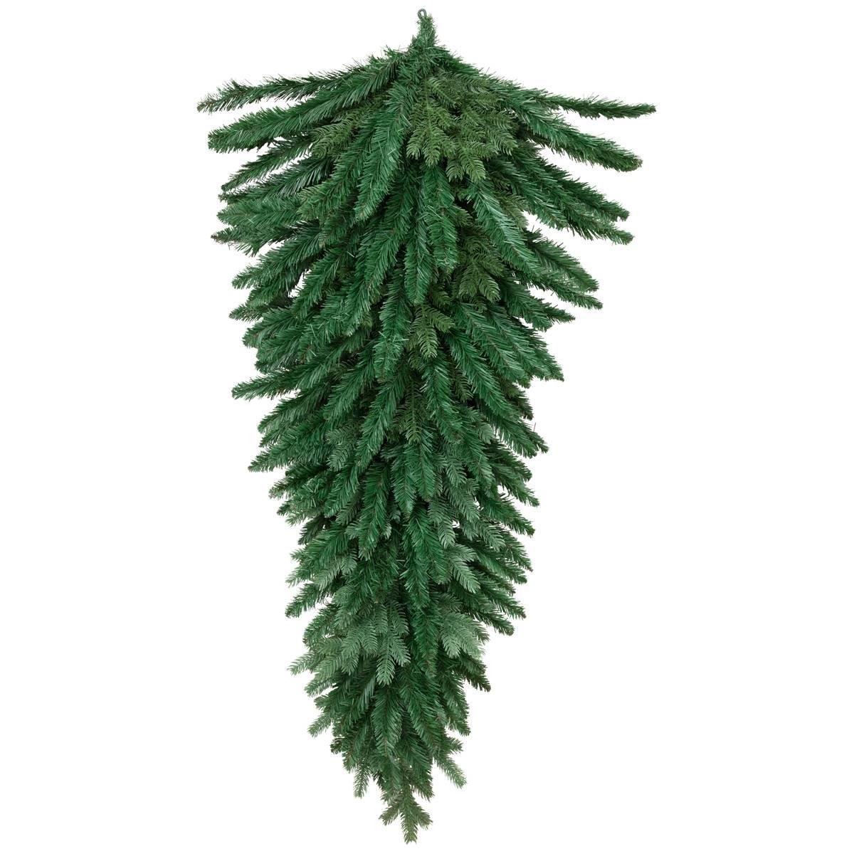 Click here for Northlight 60in. Mixed Pine Christmas Teardrop Swa... prices