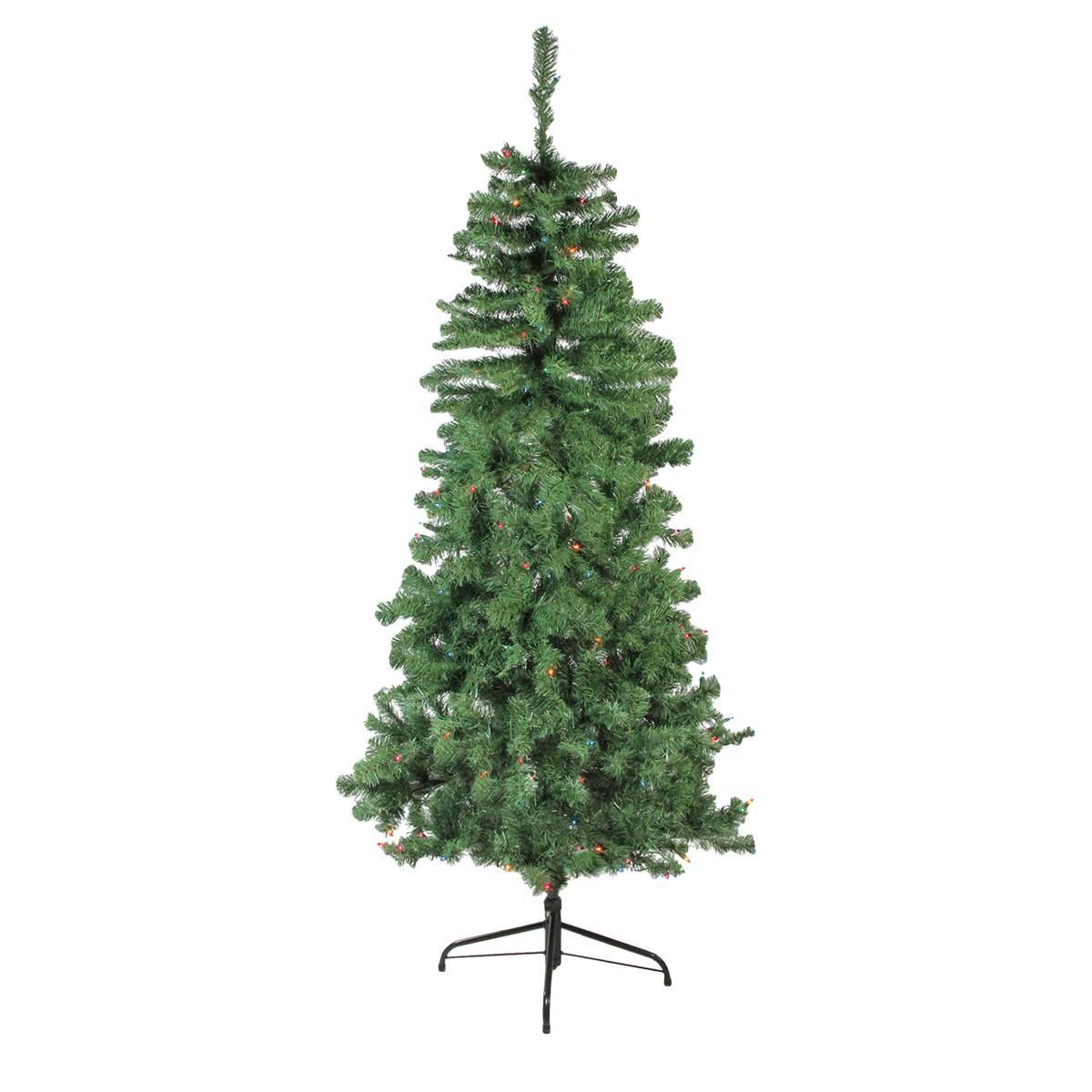 Click here for Northlight 6ft. Pre-Lit Alberta Pine Slim Christma... prices