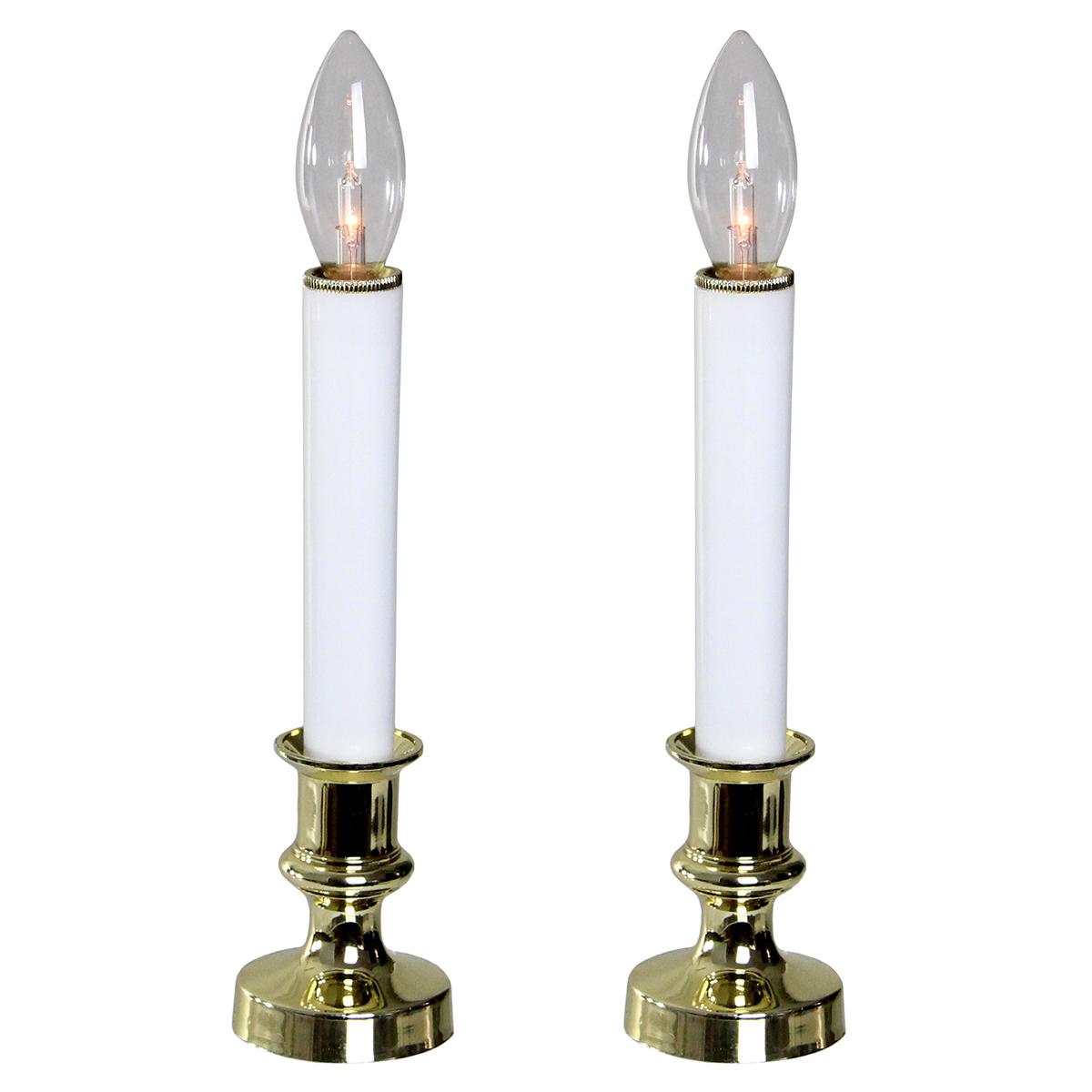 Click here for Northlight Seasonal Set of 2 White & Gold Christma... prices