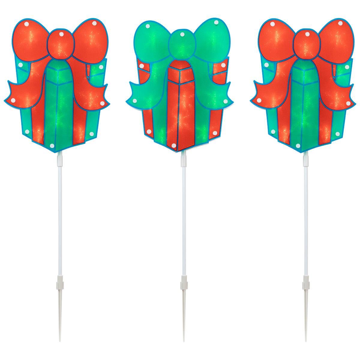 Click here for Northlight Seasonal Christmas Gift Box Pathway Mar... prices