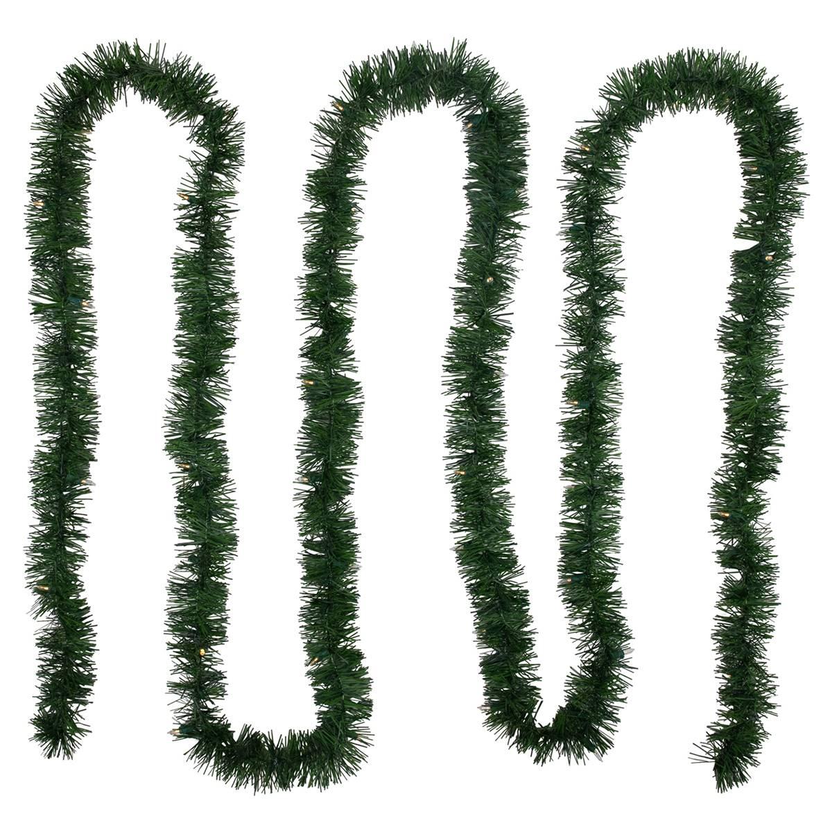 Click here for Northlight Seasonal 18ft. Pre-Lit LED Pine Christm... prices