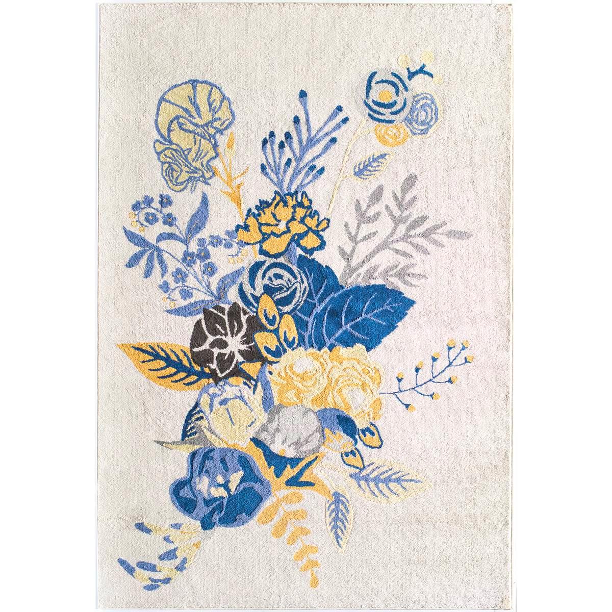 Click here for Rugs America(tm) Valentina Charm Ivory Gold Transi... prices