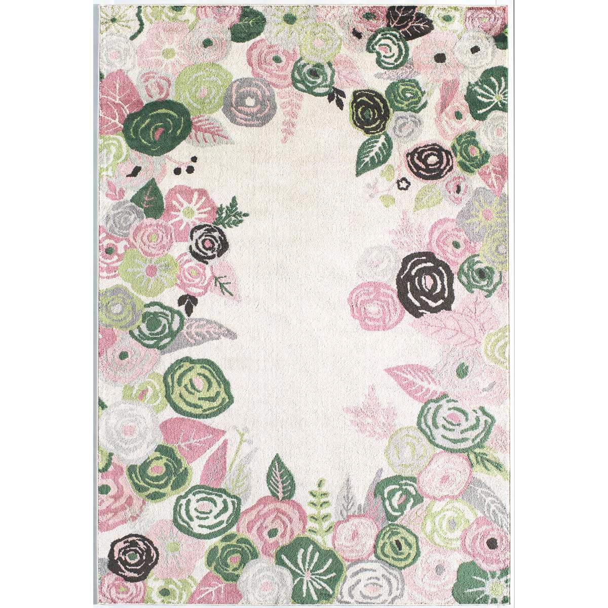 Click here for Rugs America(tm) Valentina Royal Blossom Pink Tran... prices