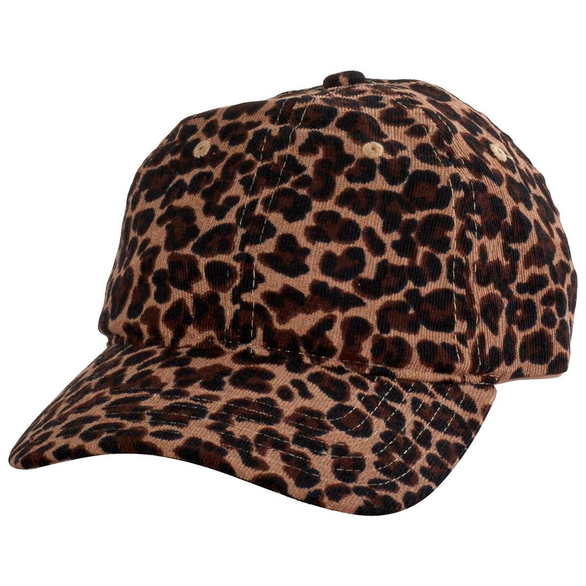 Click here for Womens C&C California Leopard Corduroy Dad Basebal... prices