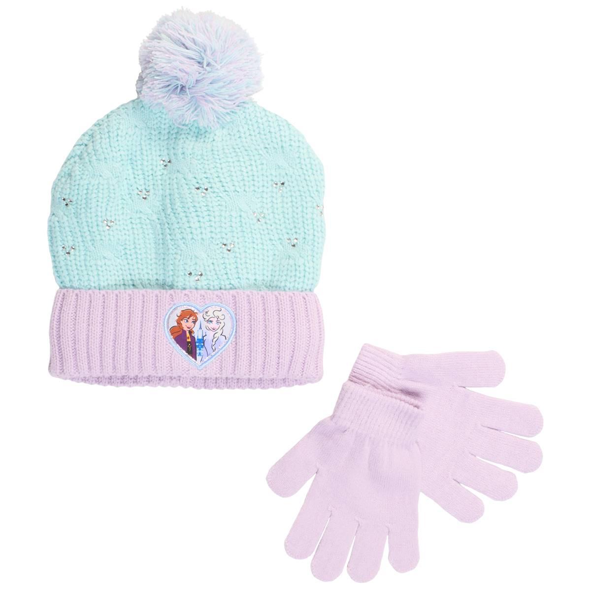 Click here for Girls Disney Frozen Rhinestone Pom Beanie W/ Glove... prices
