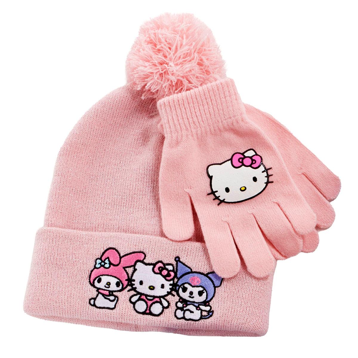 Click here for Girls Hello Kitty(R) & Friends Lurex Pom Beanie &... prices